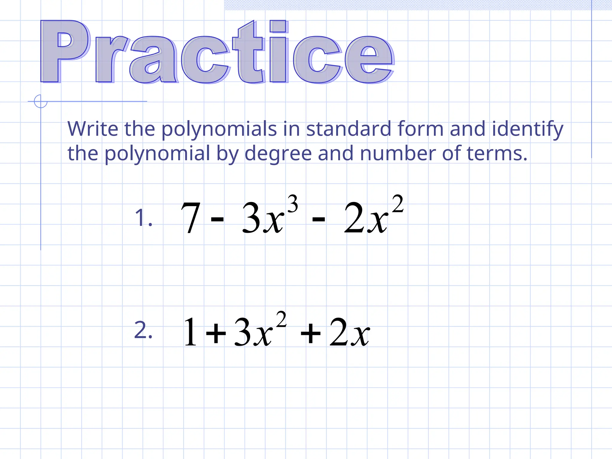 Introduction to Polynomials.ppt0.............................. | PPT