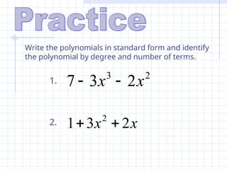Introduction to Polynomials.ppt0.............................. | PPT
