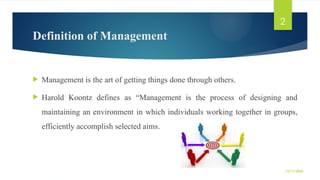 Introduction to Management Principles | PPTX