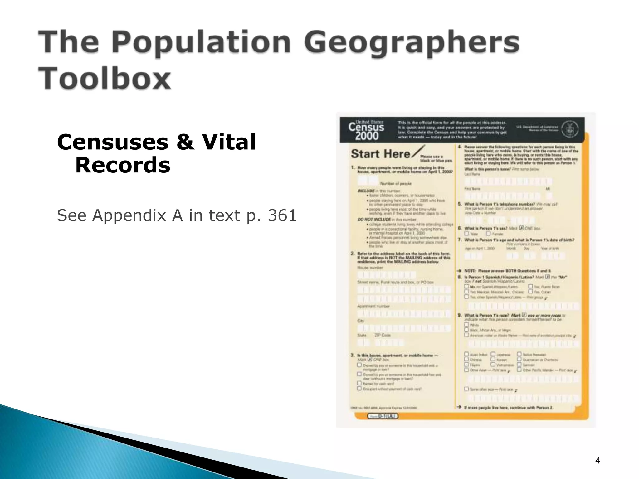 Introduction To Population Geography | PPTX