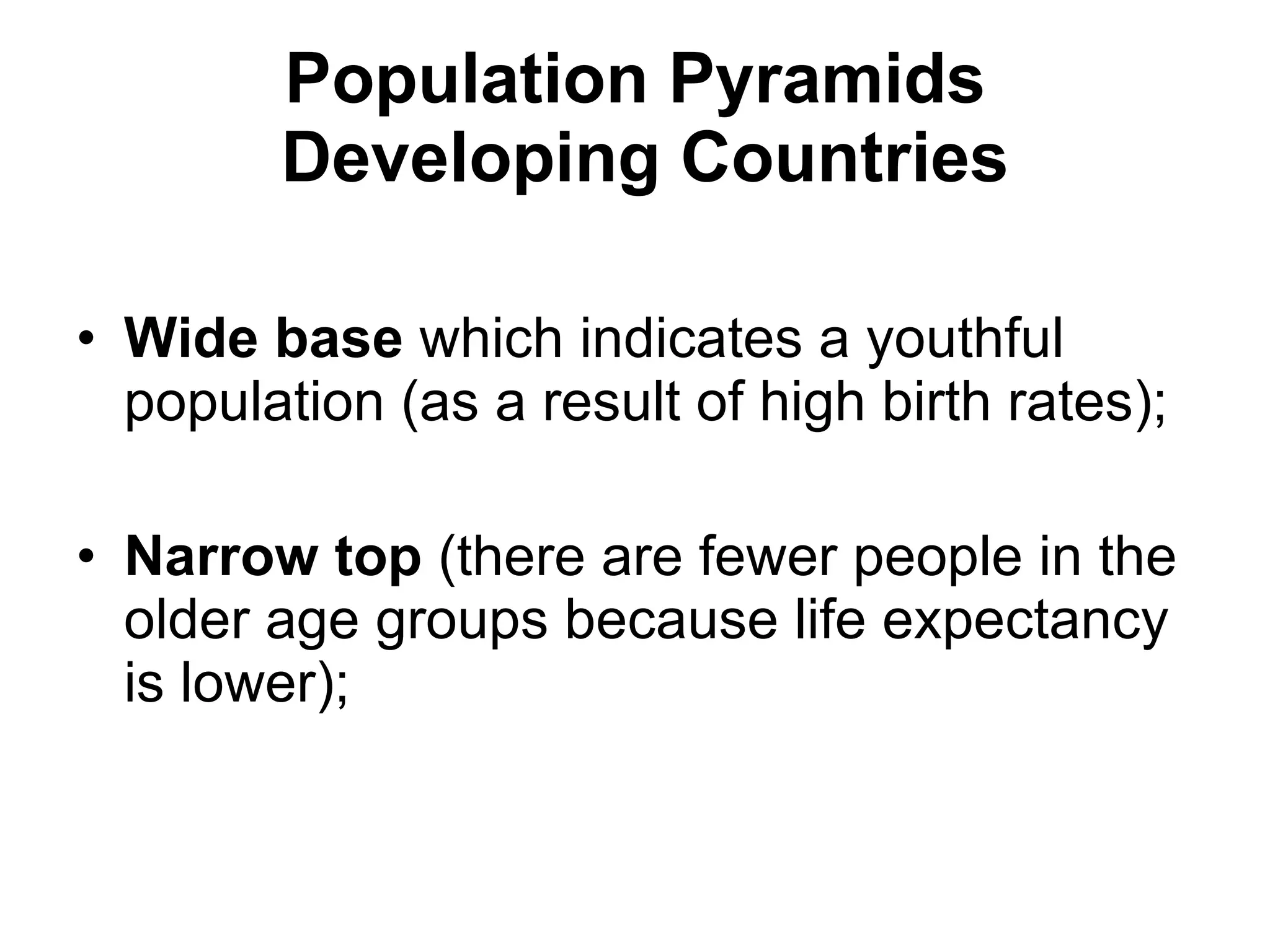 Introduction to population pyramids | PPT