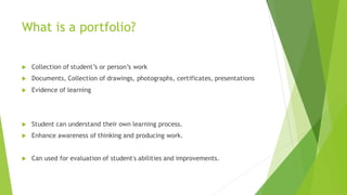 Introduction to Portfolio | PDF