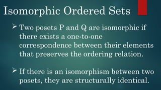 Introduction to Posets, Hasse Diagrams, Lattices.pptx