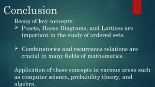 Introduction to Posets, Hasse Diagrams, Lattices.pptx