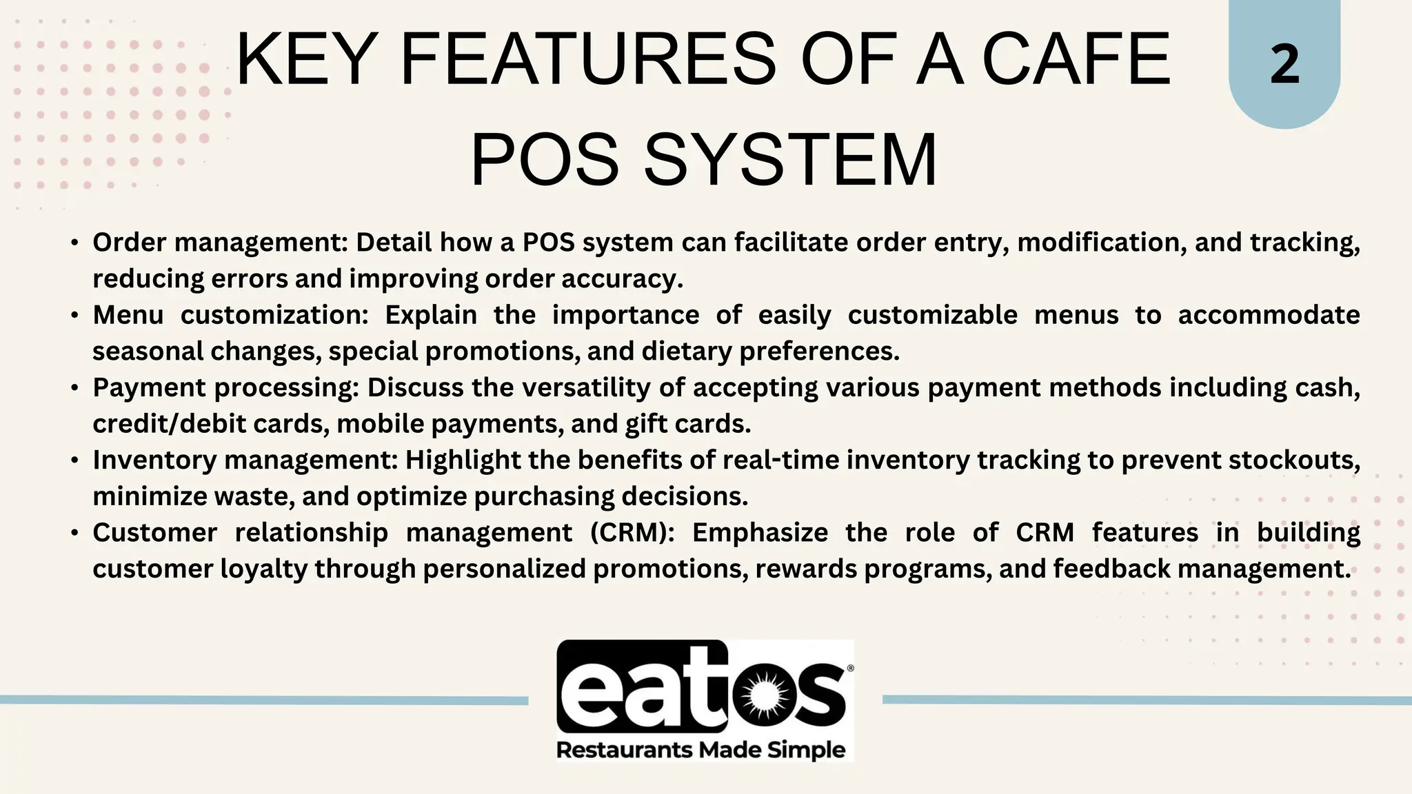 A Comprehensive Guide to Implementing a POS System in Your Cafe | PDF