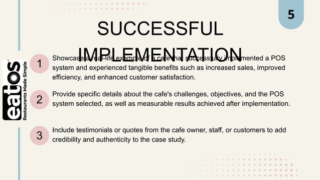 A Comprehensive Guide to Implementing a POS System in Your Cafe | PDF ...