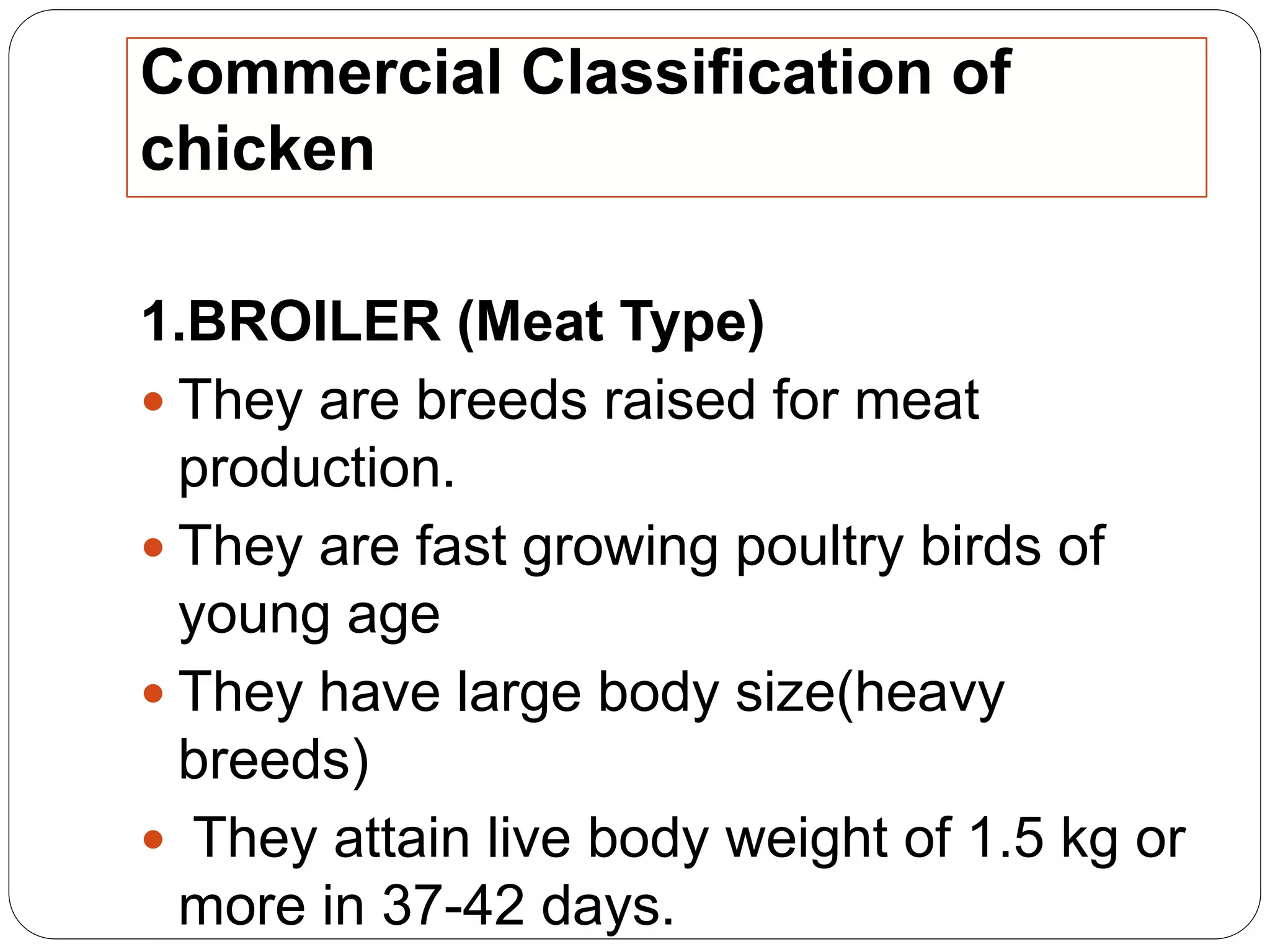 Introduction to poultry production | PPTX