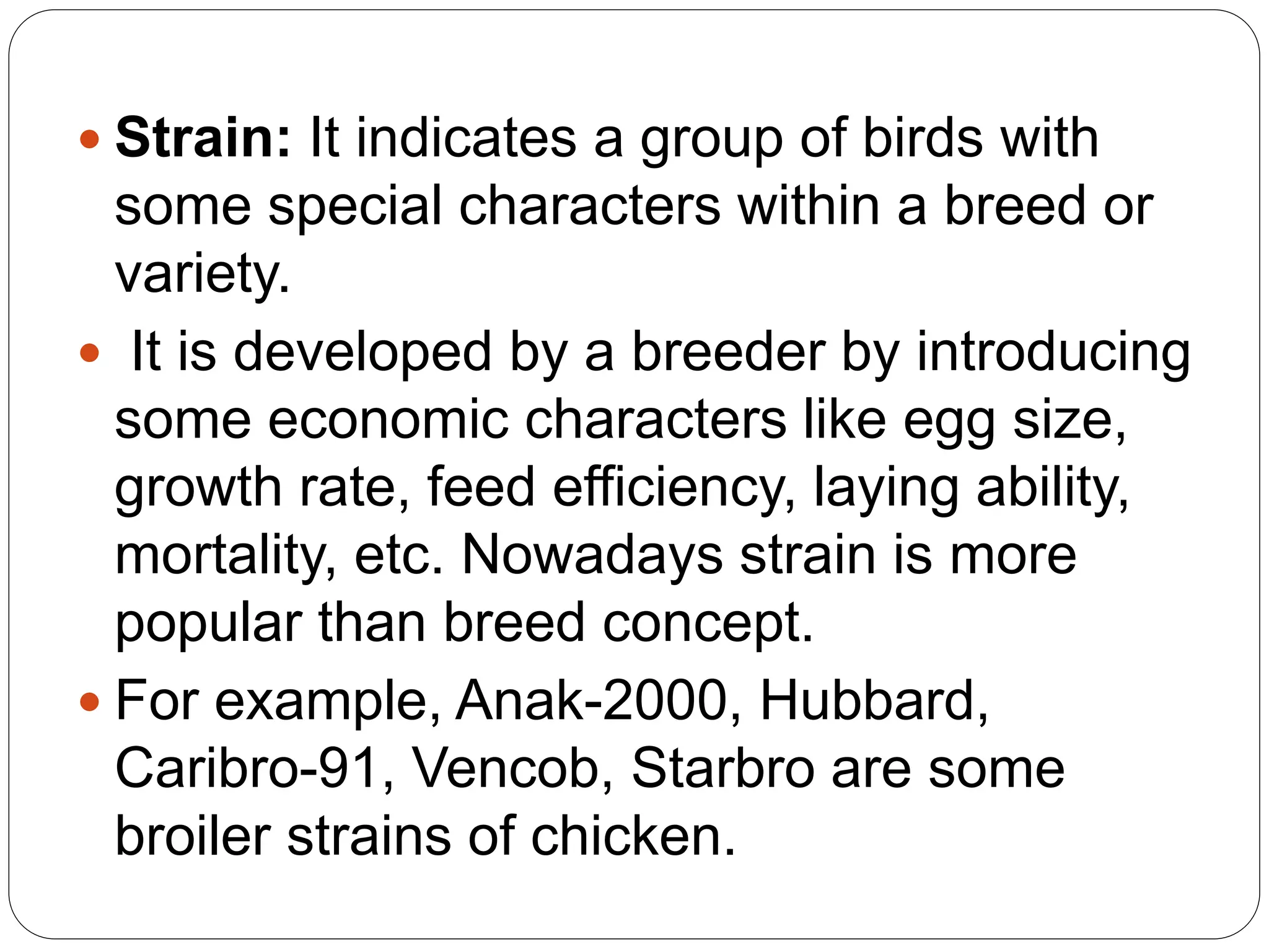 Introduction to poultry production | PPTX