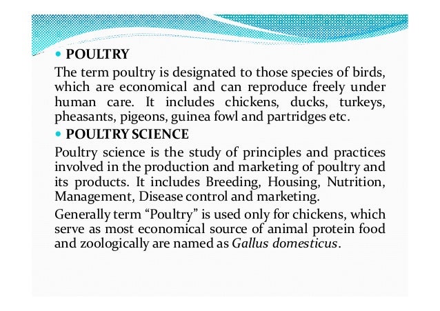 Poultry Science