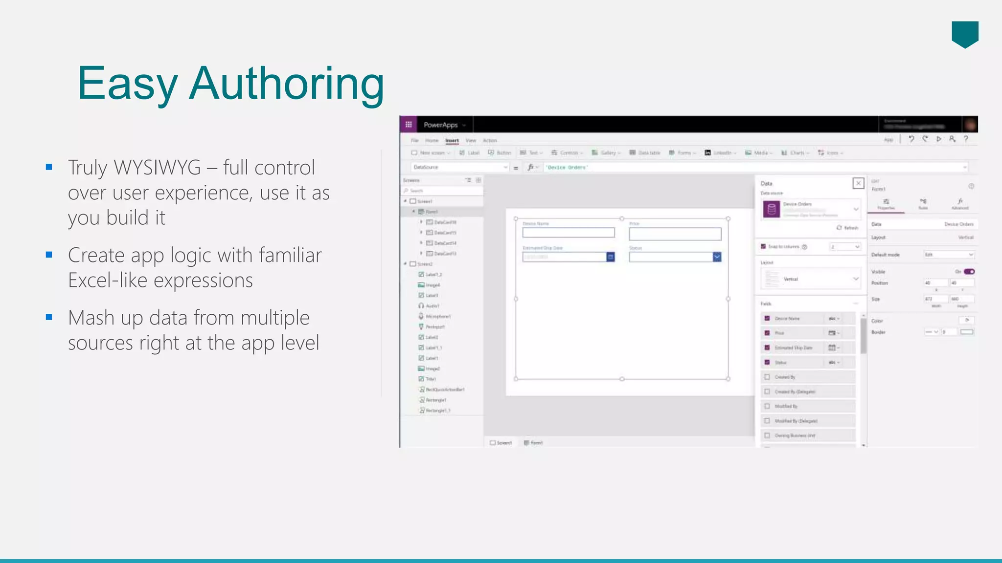 Introduction To Powerapps 1pptx Computer Software And Applications