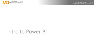 Introduction to Power BI for Data Analysis & Visualization.pptx