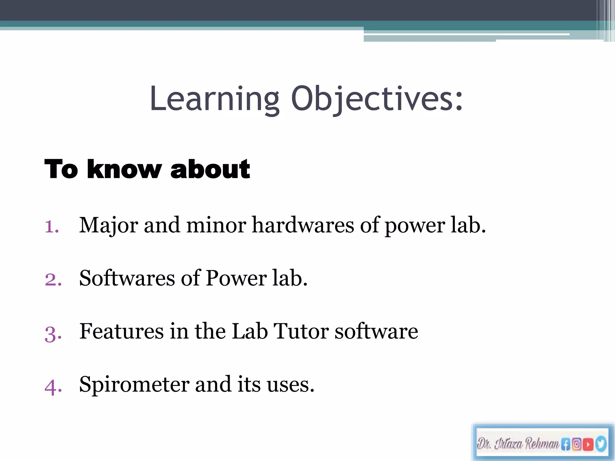 Introduction to power lab with respect to respiration.pptx
