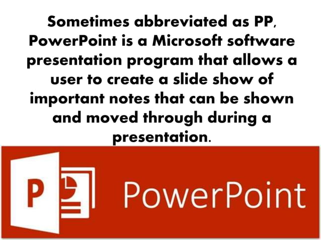 Introduction to powerpoint | PPTX