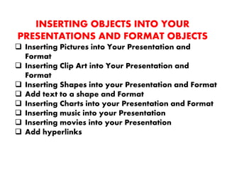 Introduction to powerpoint | PPTX