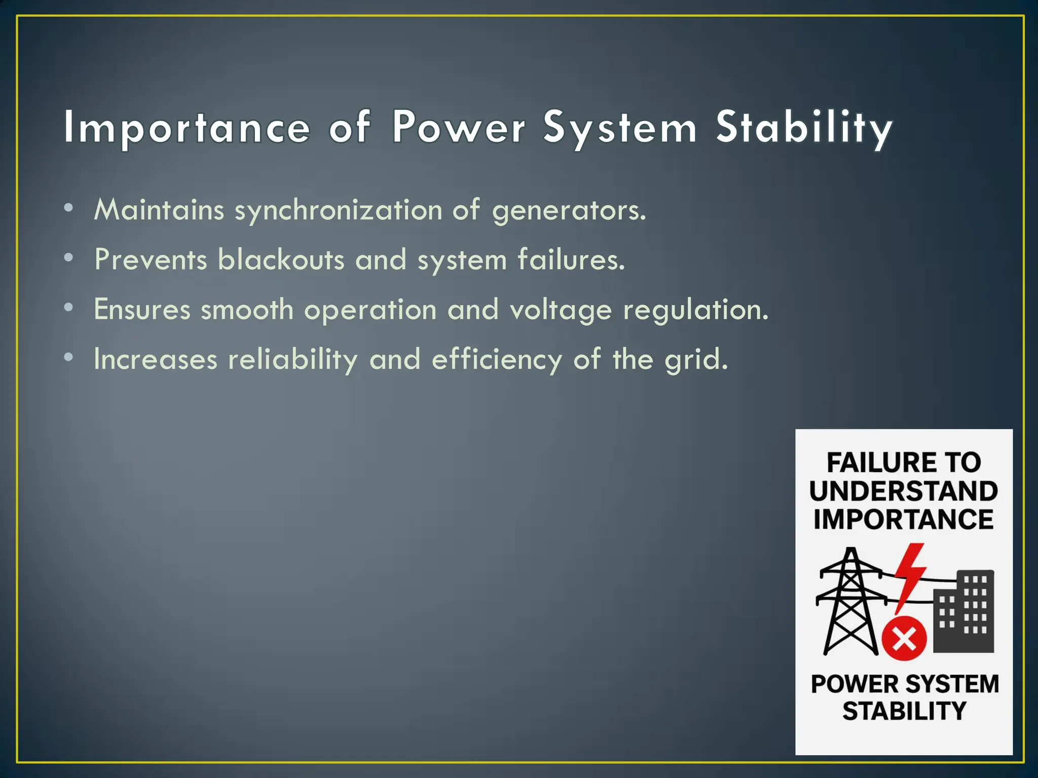 Introduction to Power System StabilityPS | PDF