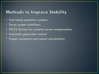 Introduction to Power System StabilityPS | PDF