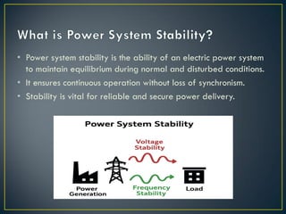 Introduction to Power System StabilityPS | PDF