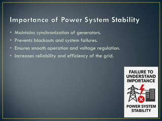 Introduction to Power System StabilityPS | PDF