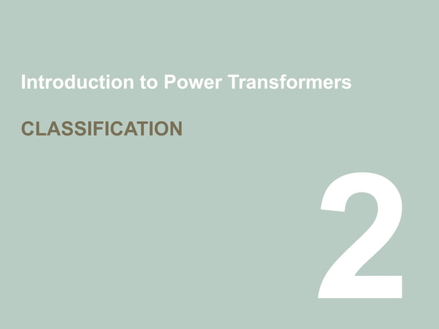 Introduction to power transformers | PDF
