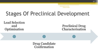 Introduction to Pre-clinical Trials | PPTX