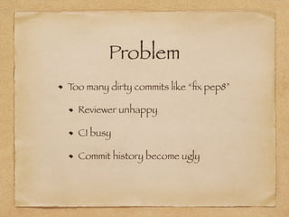 Introduction to pre-commit | PDF