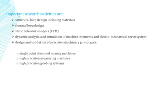 Introduction to Precision Engineering | PPTX