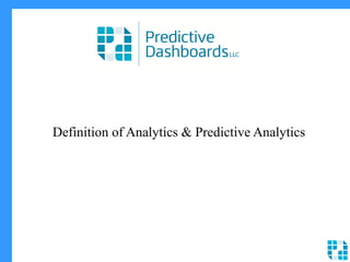 Introduction To Predictive Analytics Part I | PPT