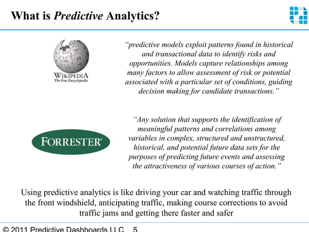 Introduction To Predictive Analytics Part I | PPT