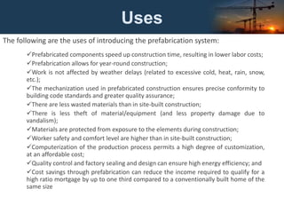 An Introduction to Prefabricated structures | PPTX