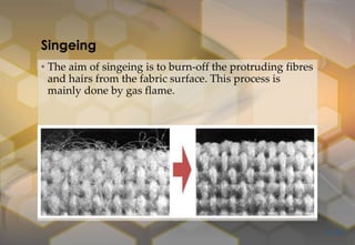 Introduction to preparatory processes in textile chemical processing | PPT