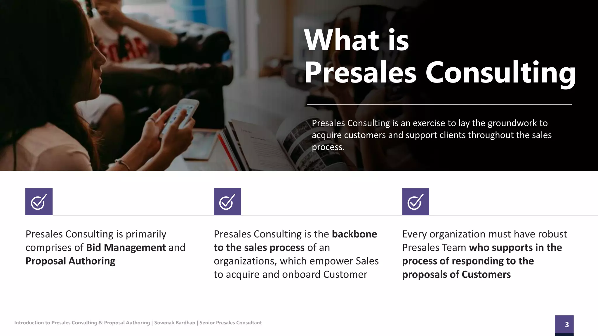 Introduction to Presales Consulting and Proposal Authoring | PPTX
