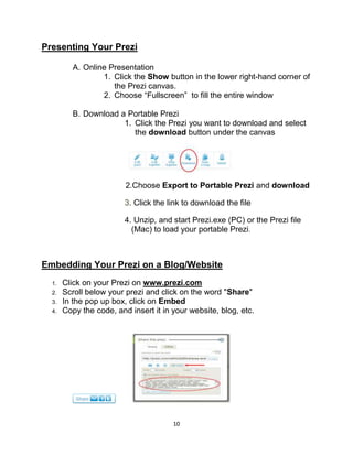 Introduction to prezi | DOCX