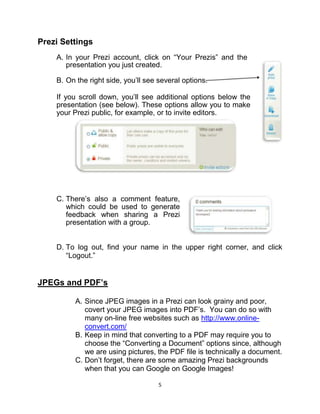 Introduction to prezi | PDF