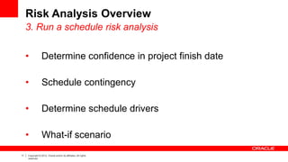 Introduction to primavera risk analysis ppt | PDF