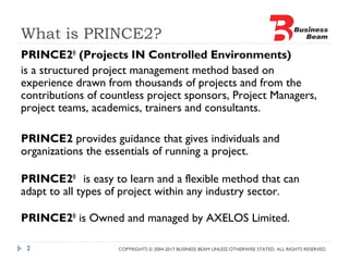 Introduction to PRINCE2 Trainings | PPT