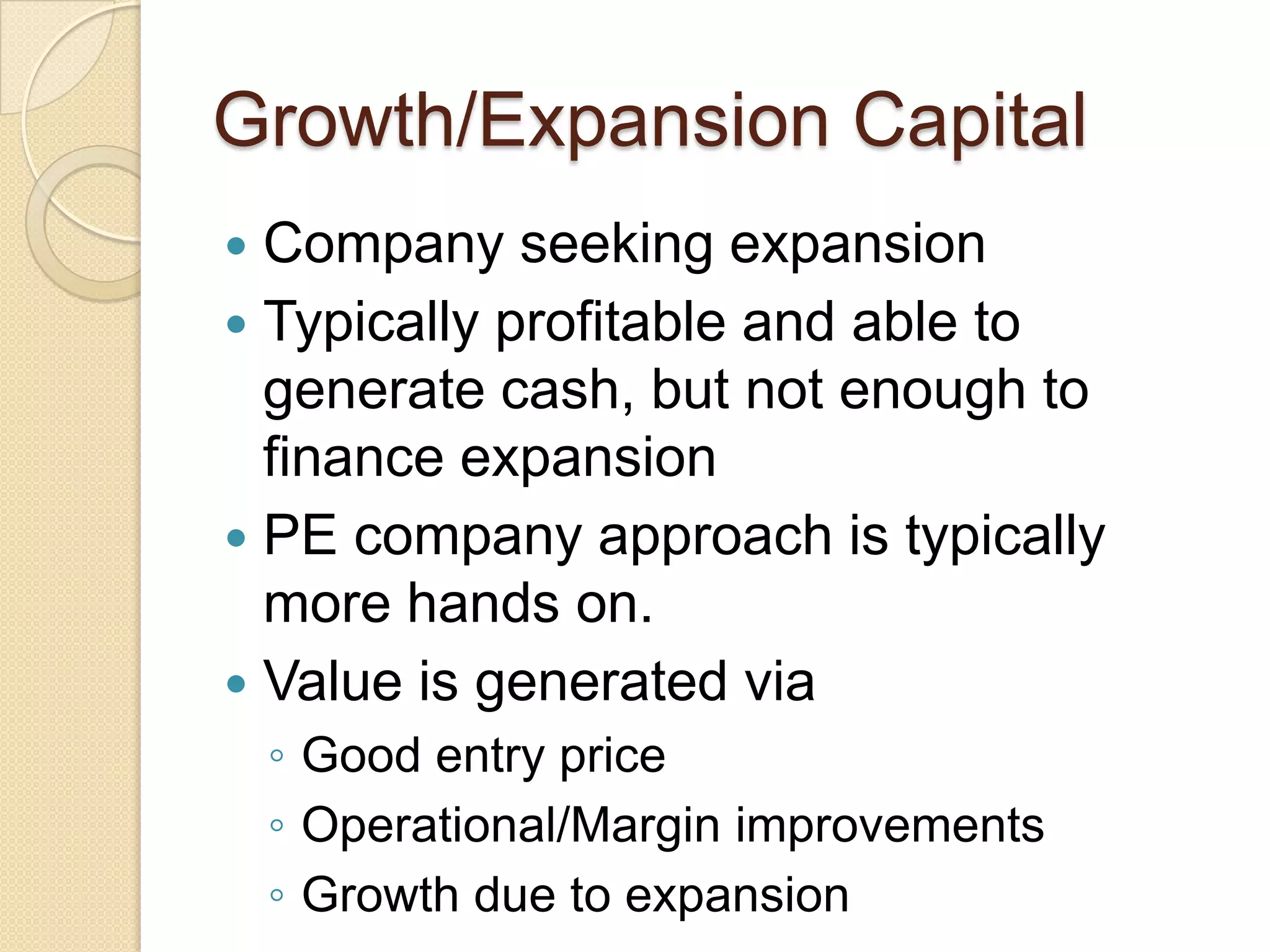 Introduction to Private Equity | PPTX