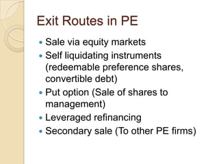 Introduction to Private Equity | PPTX