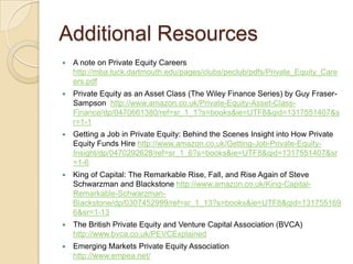 Introduction to Private Equity | PPTX