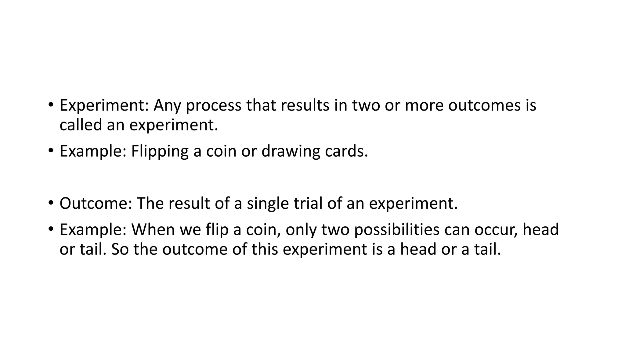 Introduction to probability | PPTX