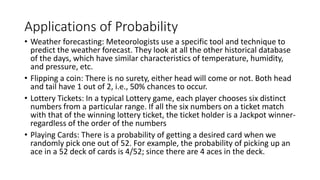 Introduction to probability | PPTX