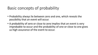 Introduction to probability | PPTX