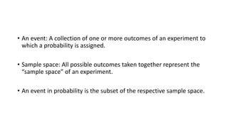 Introduction to probability | PPTX