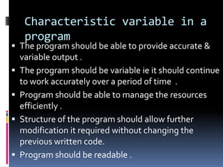 Introduction to problem solving in C | PPTX