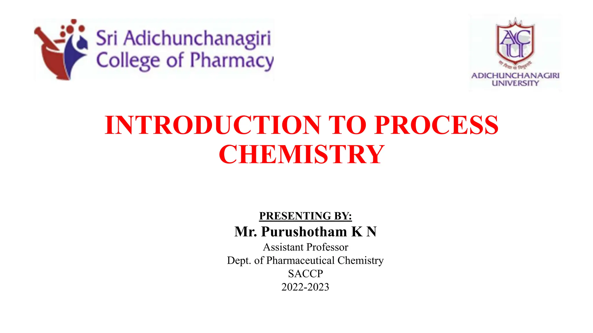 INTRODUCTION TO PROCESS CHEMISTRY.pptx
