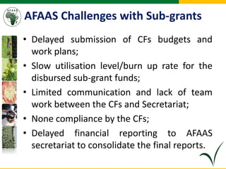 Introduction of Sub-grant & Subsidiary Sub-grants | PPTX