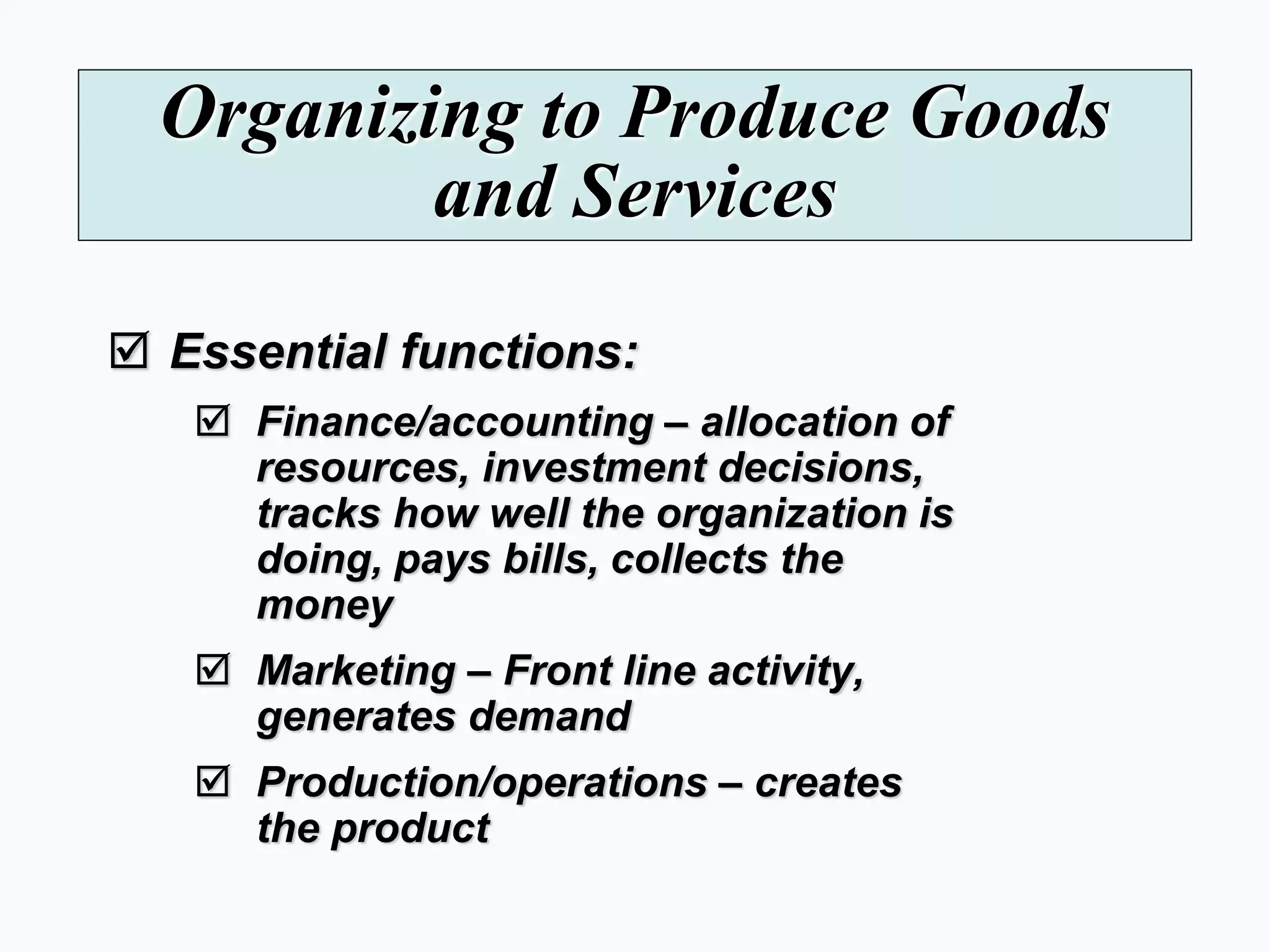 Introduction to production and operations management | PPT