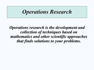 Introduction to production and operations management | PPT