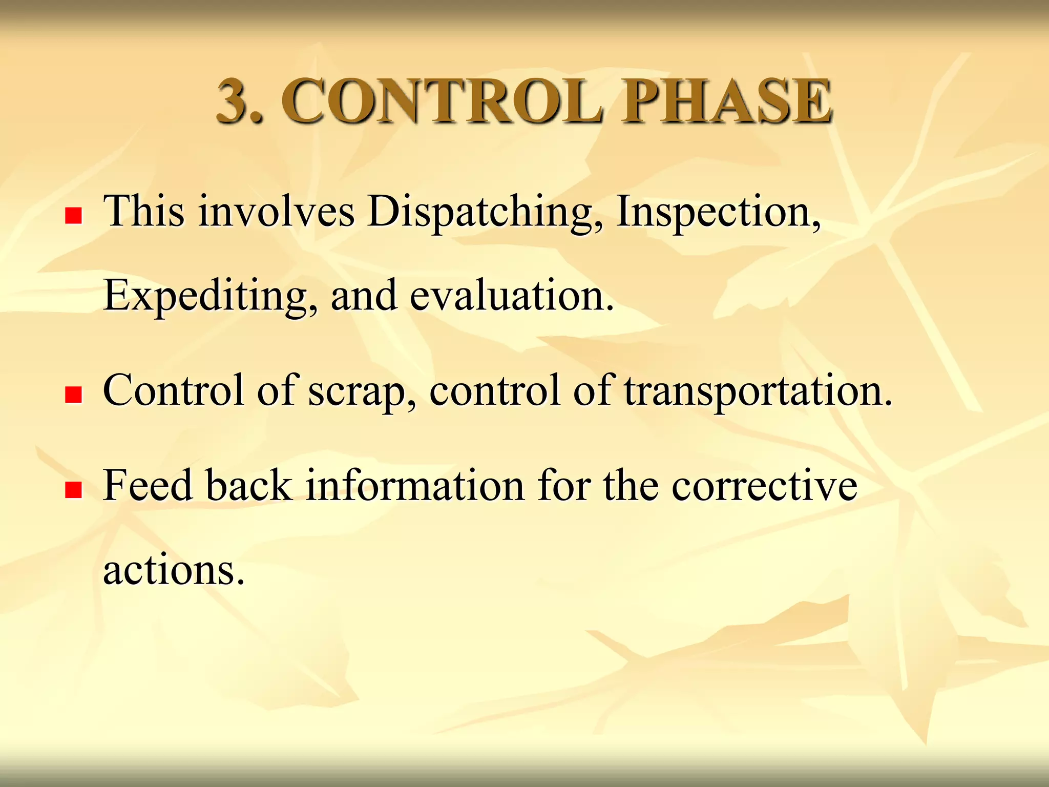 Introduction to production planning and control | PPT