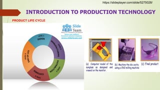 INTRODUCTION TO PRODUCTION TECHNOLOGY CLASS: BY POLAYYA CHINTADA | PPT