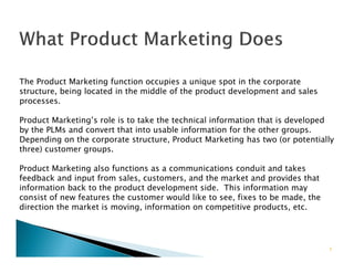 Introduction to Product Marketing | PDF